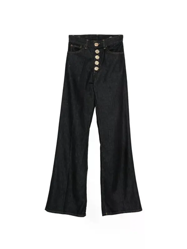 DONDUP Button Detailed Cotton Jeans