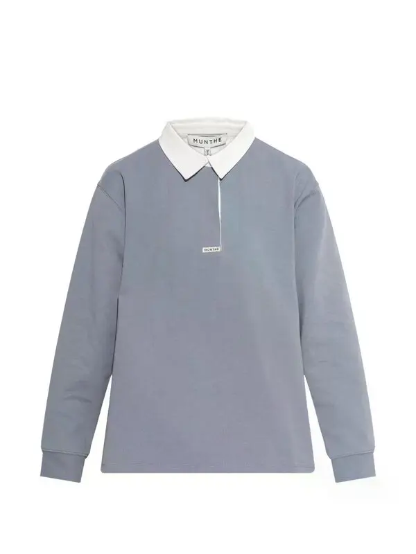 Munthe Becent Long-sleeved Polo Top