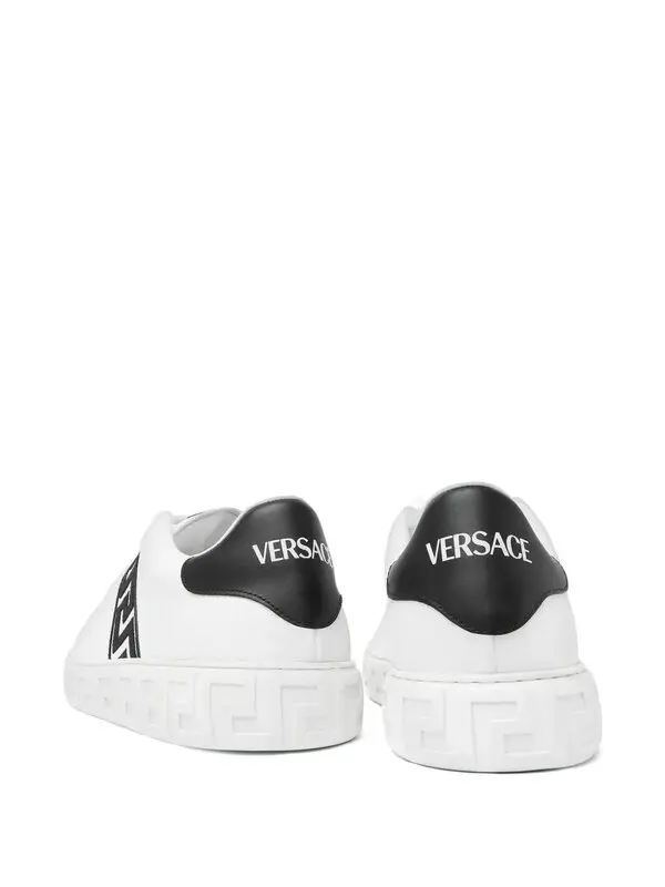 Versace Greca Embroidered Sneakers