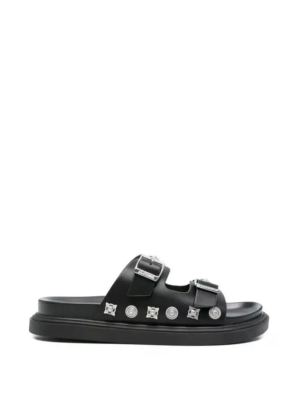 Just Cavalli Buckle Embellished Sandals