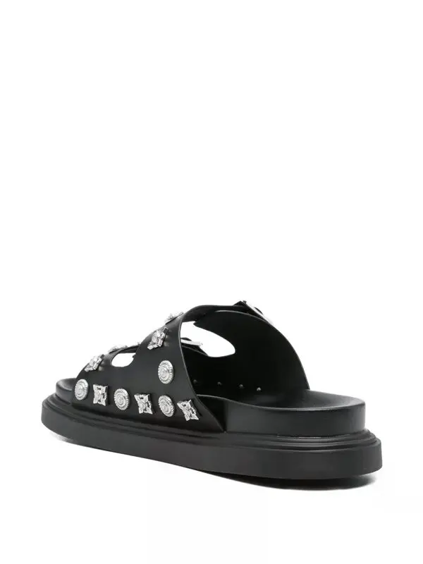 Just Cavalli Buckle Embellished Sandals