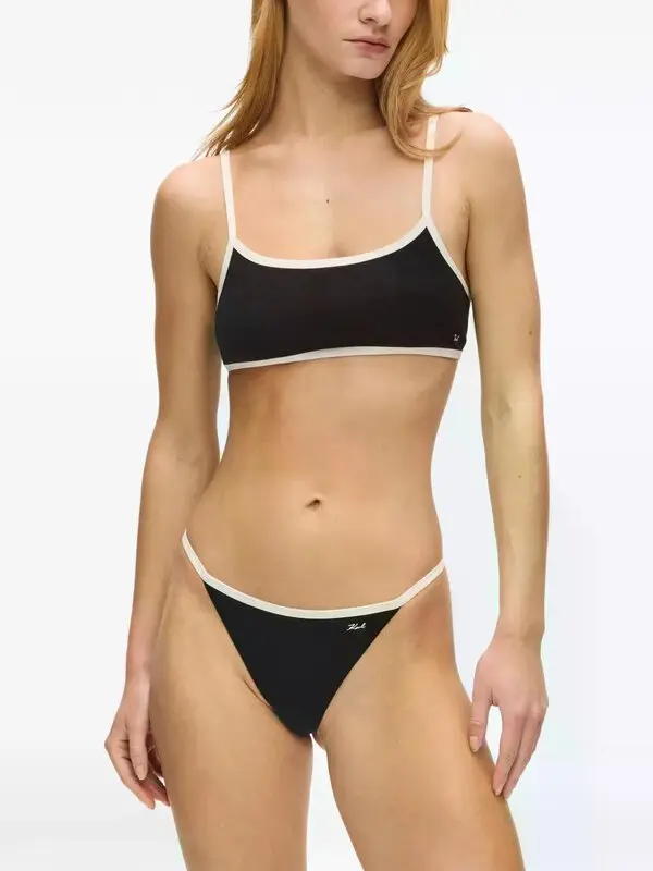 Karl Lagerfeld Dna Signature Thong