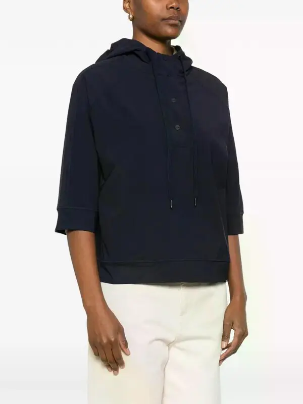 Herno Button-fastening Hoodie