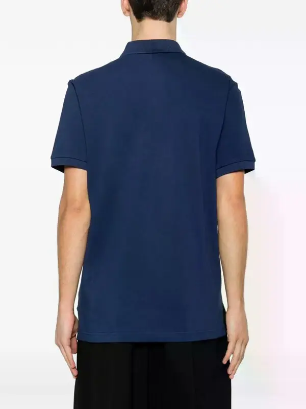 Moschino Logo-print Polo Shirt - Blue