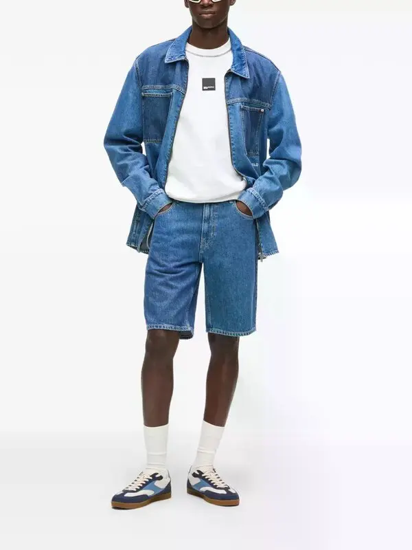 Karl Lagerfeld Five-pocket Shorts - Blue