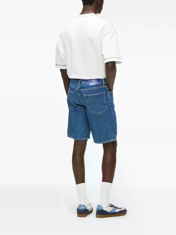 Karl Lagerfeld Five-pocket Shorts - Blue
