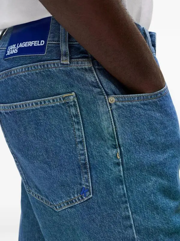 Karl Lagerfeld Five-pocket Shorts - Blue