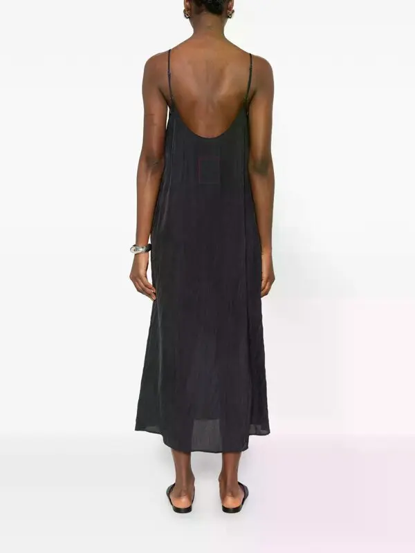 UMA WANG Spaghetti Strap Midi Dress