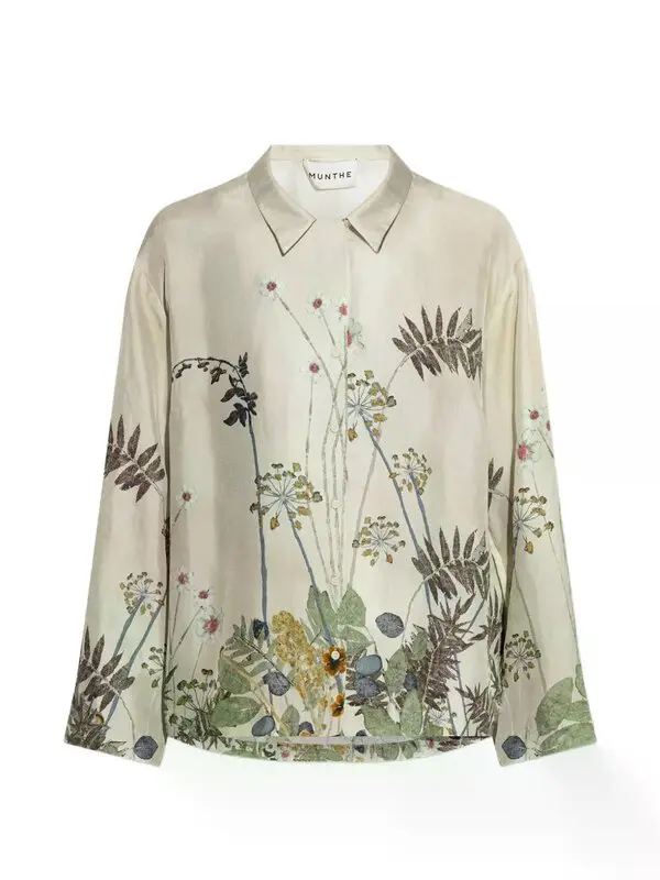 Munthe Faiza Floral-print Shirt