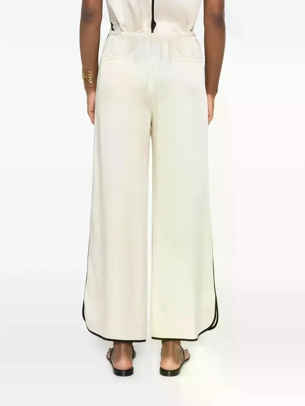FORTE_FORTE Contrast-trim Trousers