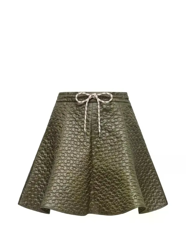 Moncler Floral-patterned Mini Skirt