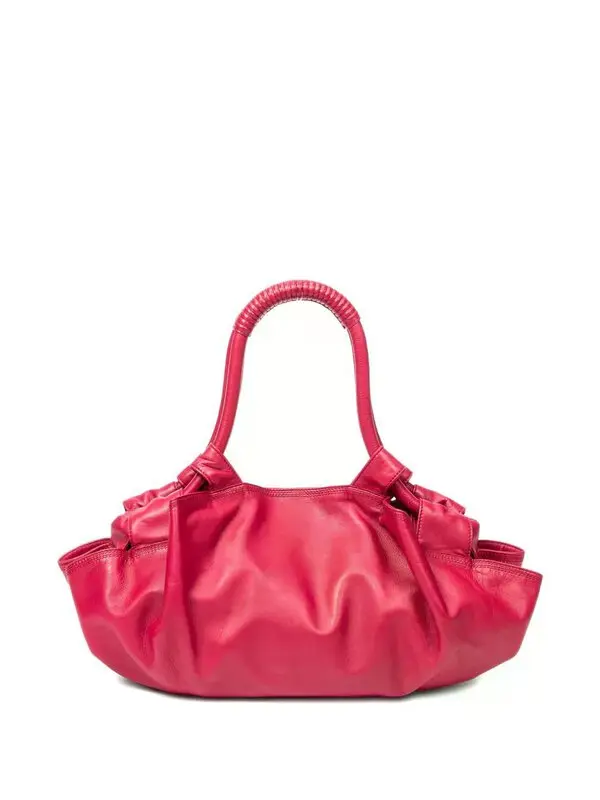 Loewe Embossed Leather Handbag