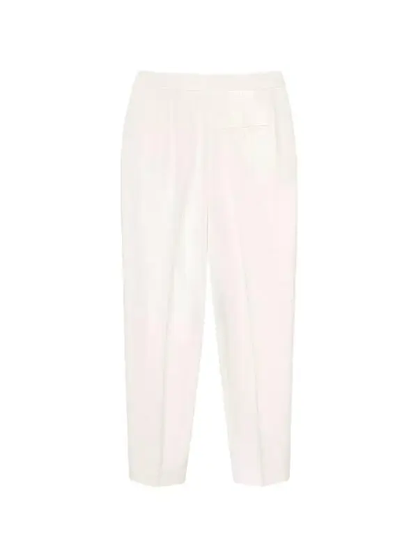LUISA CERANO Twill Tapered Trousers