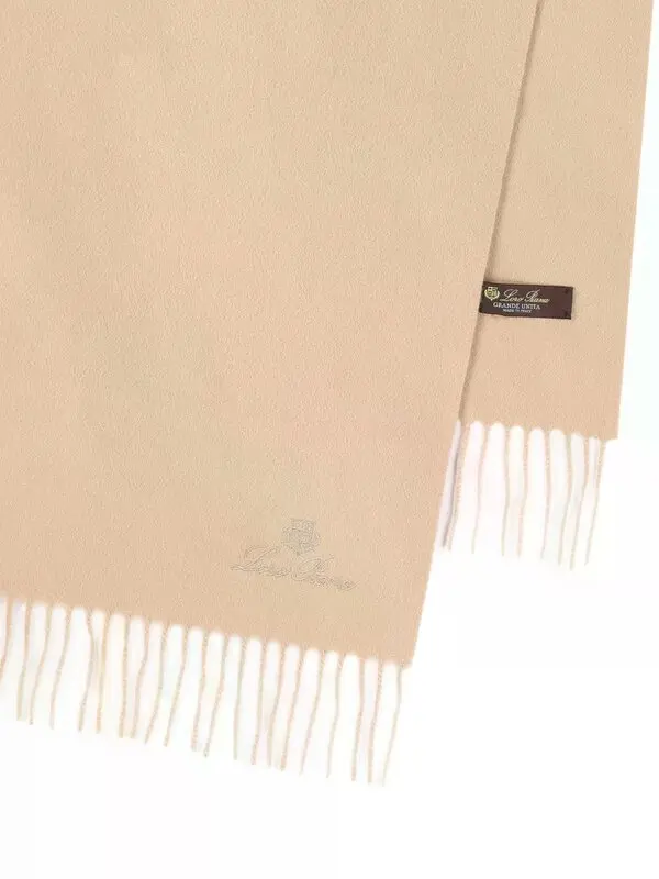 Loro Piana Logo-embroidered Scarves