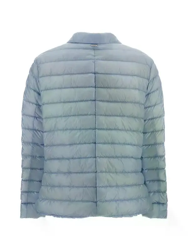 Herno Quilted Buttoned Jacket - Blue