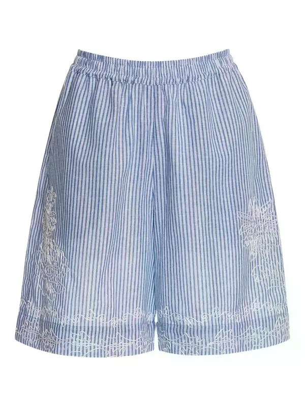 Agua Bendita Striped Shorts