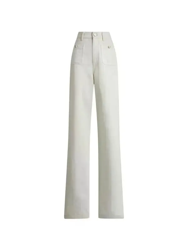 Ralph Lauren Patch-pocket Wide-leg Jeans
