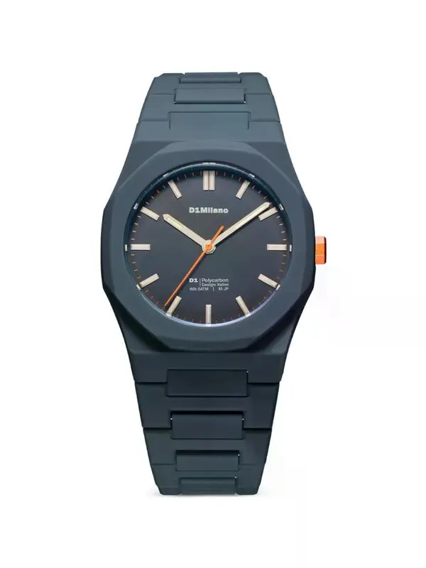 D1 MILANO Polycarbon 40.5mm Watch - Black