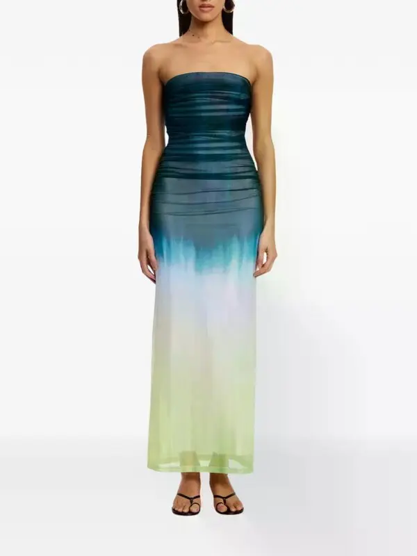 Significant Other Sura Strapless Gradient Dress