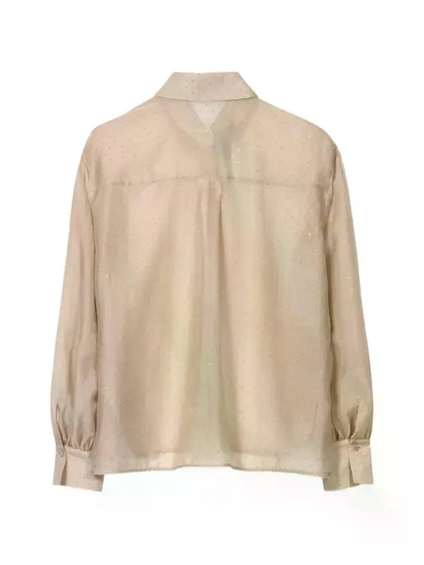 LUISA CERANO Embellished Blouse