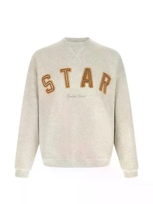GOLDEN GOOSE Letters-patch Sweatshirt