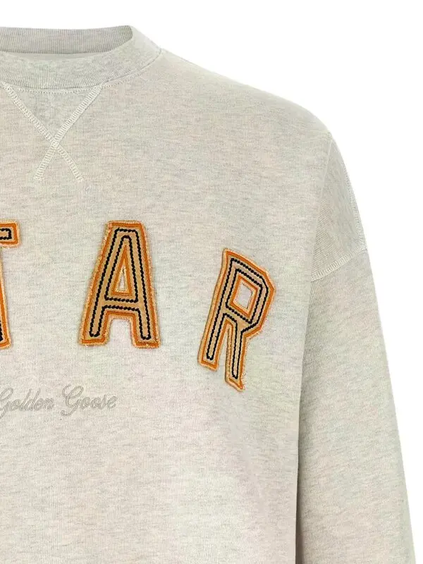 GOLDEN GOOSE Letters-patch Sweatshirt