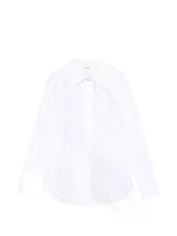P.a.r.o.s.h Eyelet-detail Shirt
