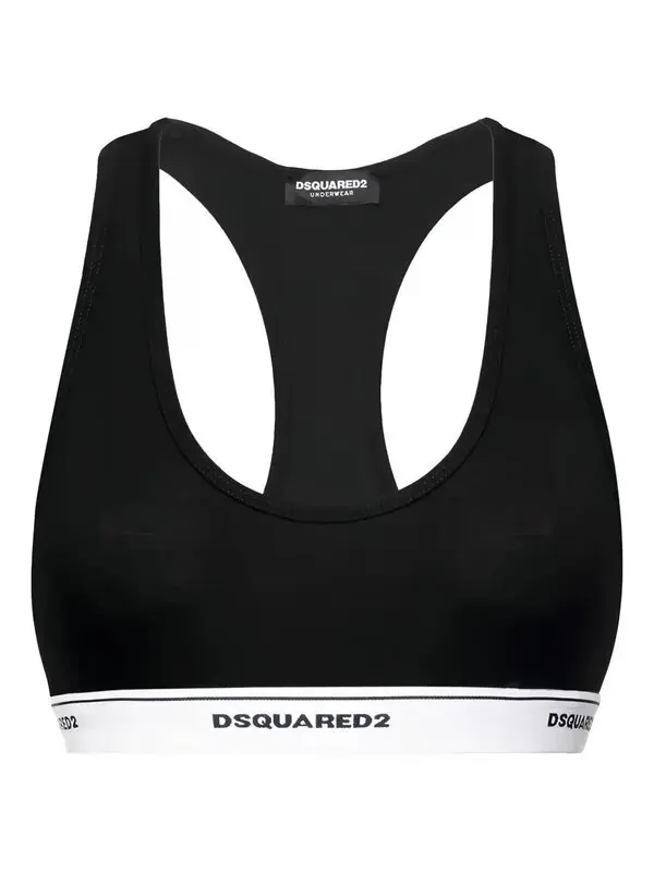 Dsquared2 Logo Band Bra