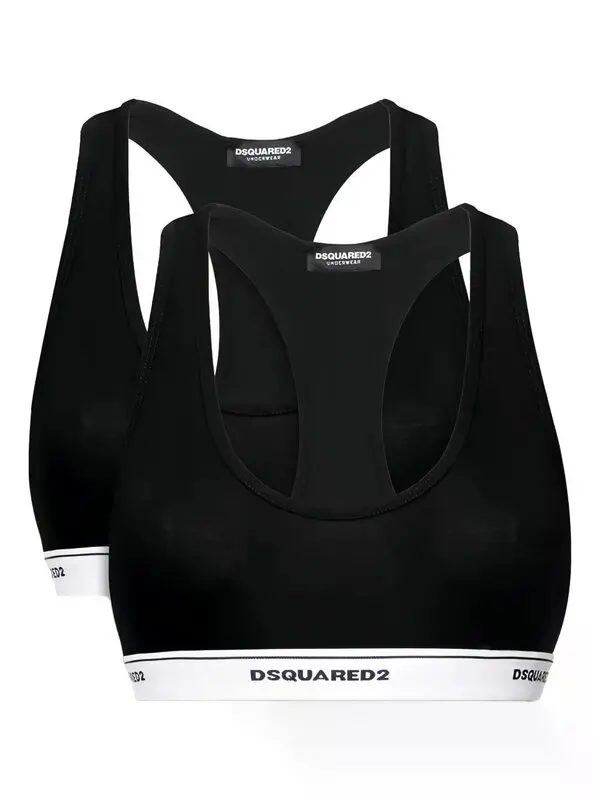 Dsquared2 Logo Band Bra
