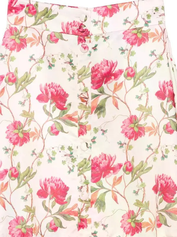GIADA CURTI Floral-print Skirt