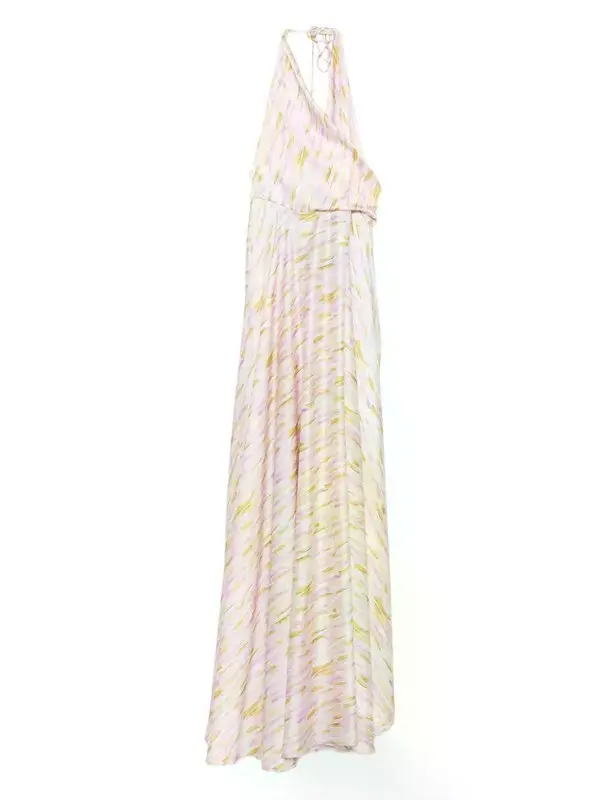 GIADA CURTI Halterneck Maxi Dress