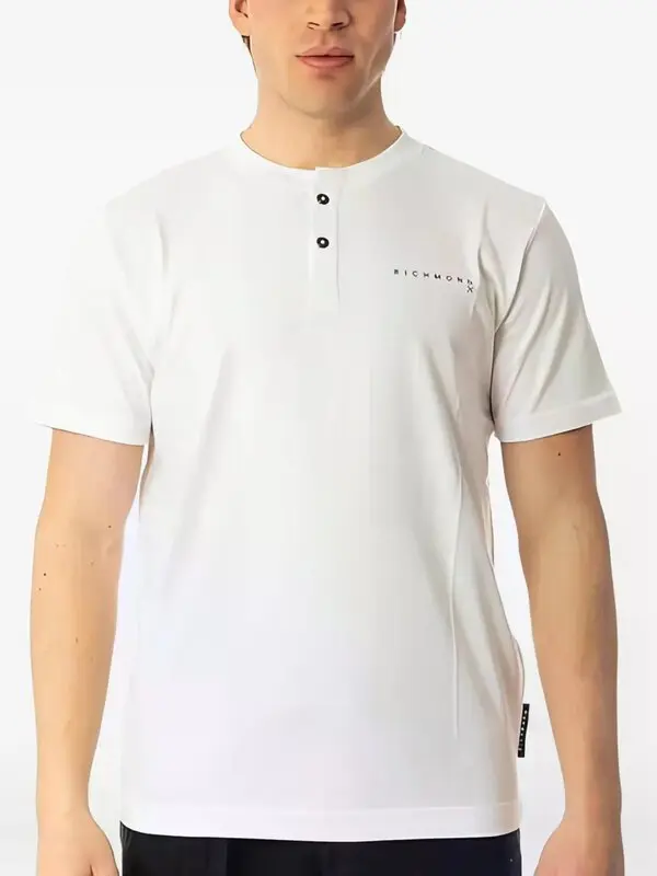 John Richmond Buttoned T-shirt