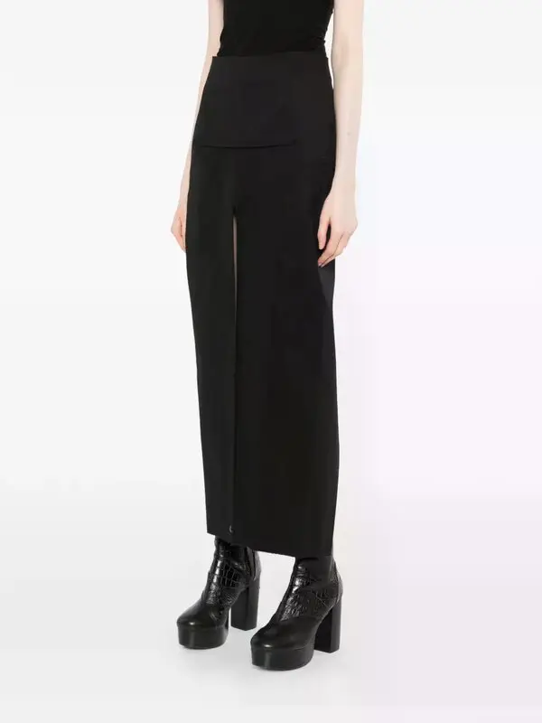 Rick Owens Sliced Skirt - Black