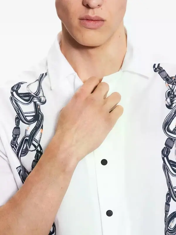 BOSS Chain-print Shirt