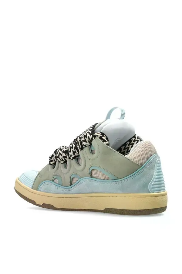 LANVIN Lace-up Sneakers - Blue