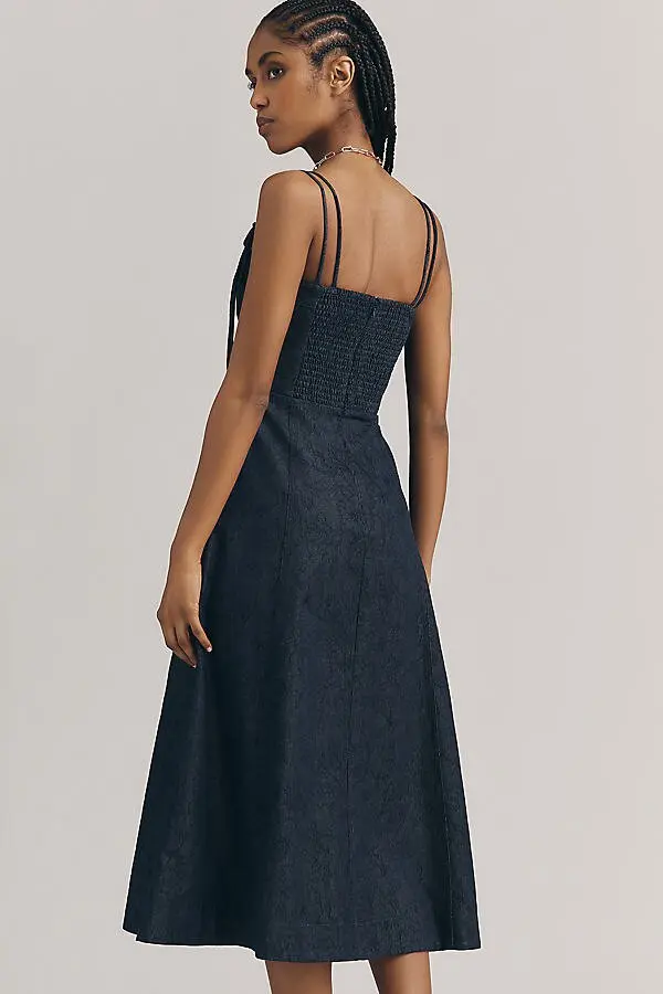 EN SAISON Dar Sweetheart Midi Dress