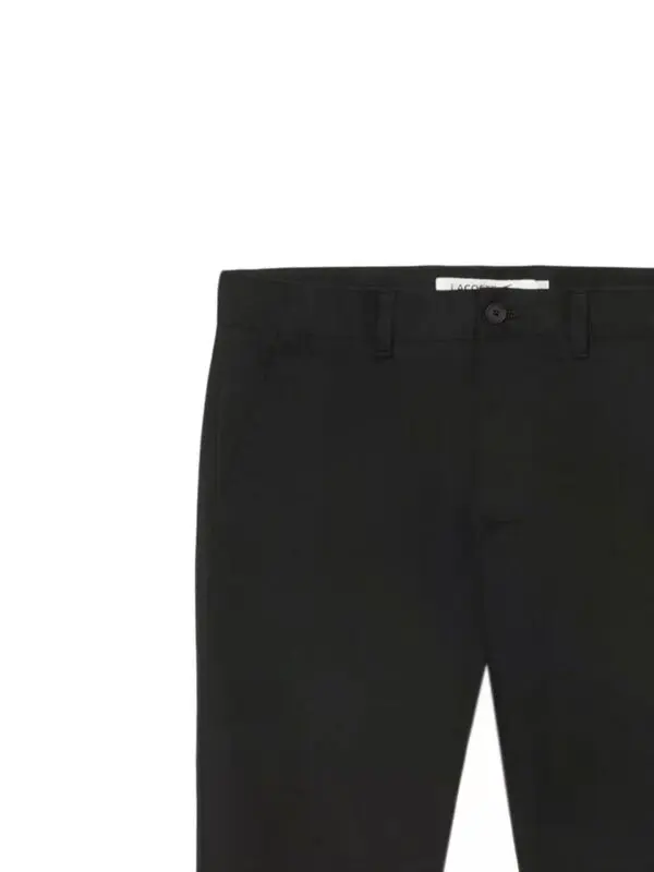 Lacoste Buttoned Trousers - Black