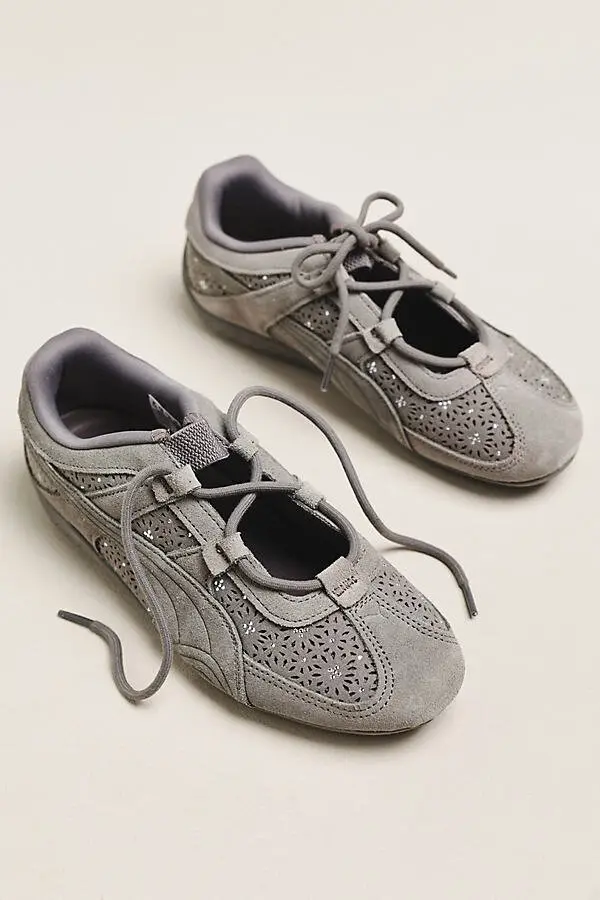 PUMA Speedcat Go Bejeweled Sneakers - Cast Iron