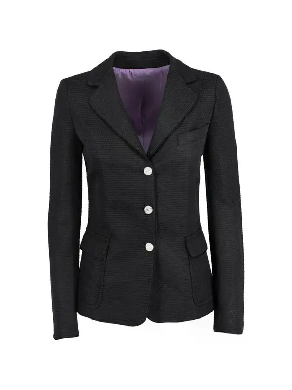 Fendi Textured Front-button Blazer