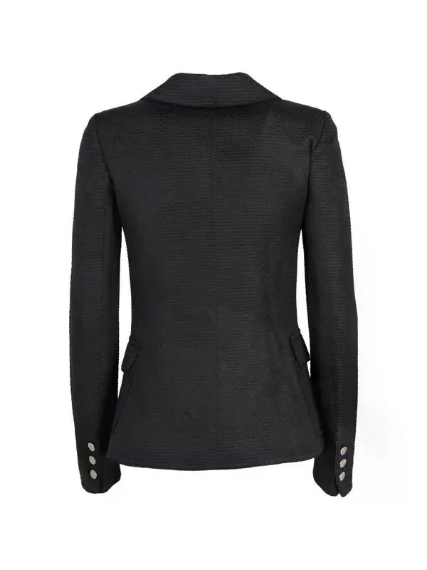 Fendi Textured Front-button Blazer