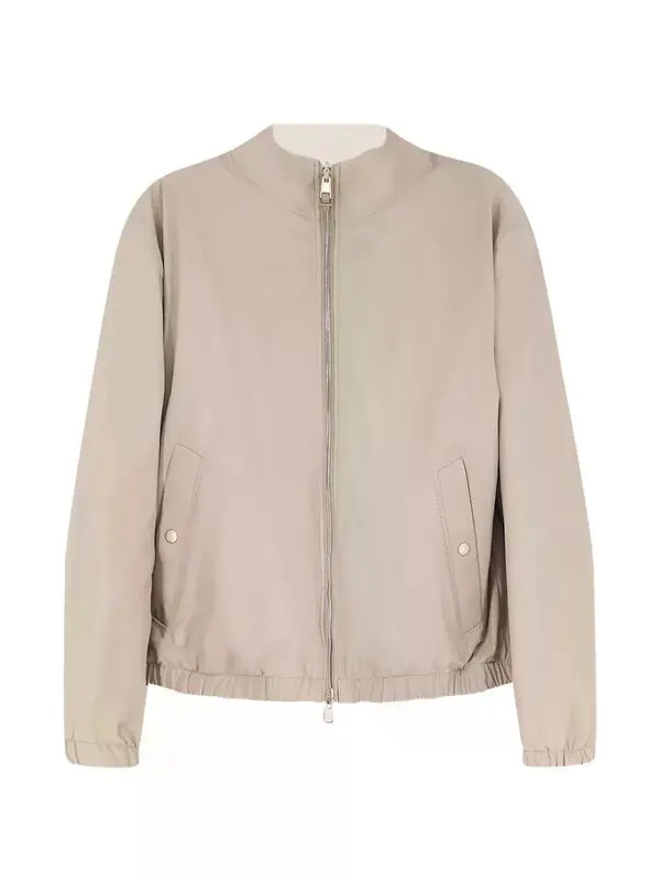 BOSS Zip Fastening Jacket - Neutrals