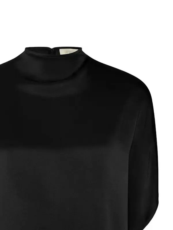 Lapointe High-neck Blouse