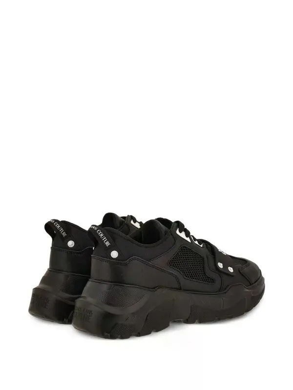 Versace Speedtrack Logo Sneakers - Black