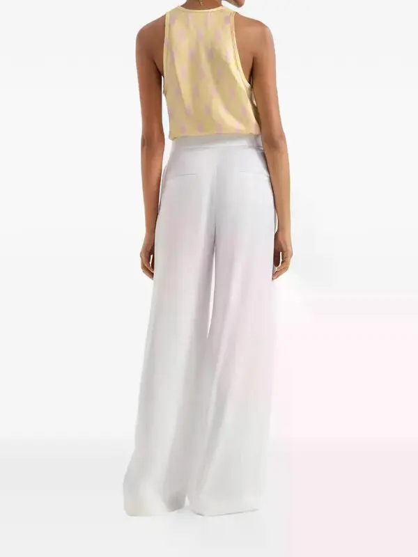 GENNY Pleated Palazzo Pants