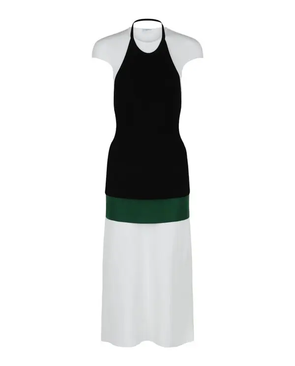 FERRAGAMO Layered Midi Dress