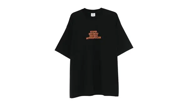 Vetements Mf T-shirt - Black