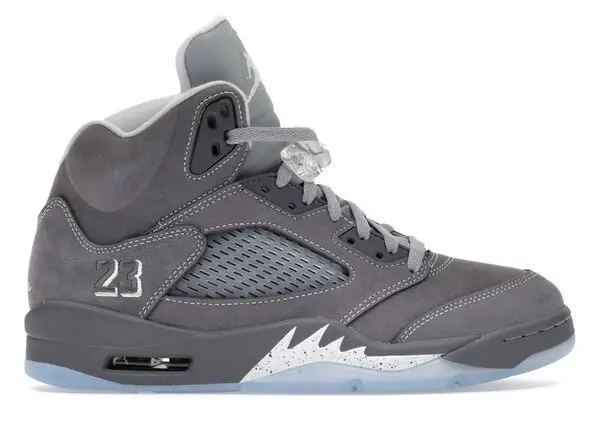 JORDAN 5 Retro - Anthracite/wolf Grey/clear