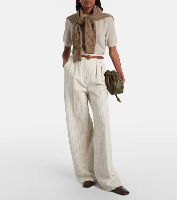 Loro Piana Cashmere, Wool, And Silk Top