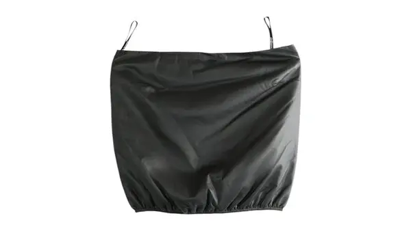 Alexander Wang Strapless Leather Bubble Top