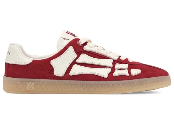 Amiri Pacific Bones Sneakers - Deep Red